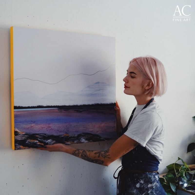 Kerry Langlois Solo Exhibition "Ocean Eyes," at Adele Campbell Fine Art ...